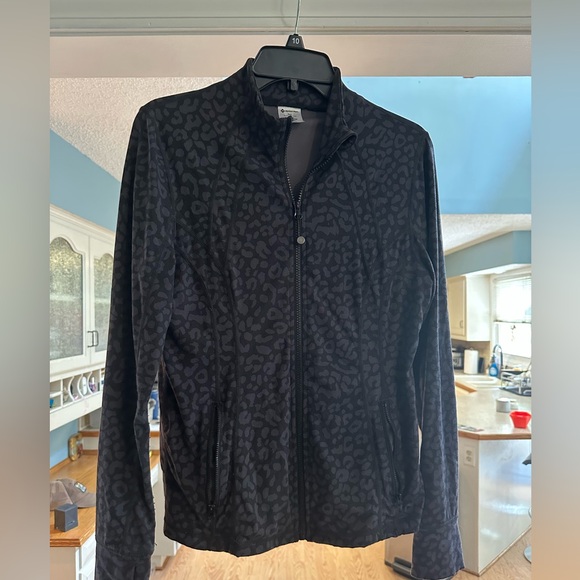 Member's Mark | Jackets & Coats | Members Mark Black Leopard Print ...